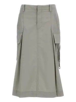 DURAZZI MILANO Straight Cargo Skirt