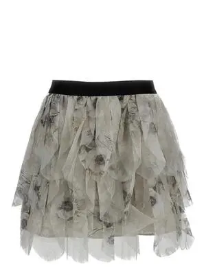 Max Mara Talc Mini Skirt - Grey