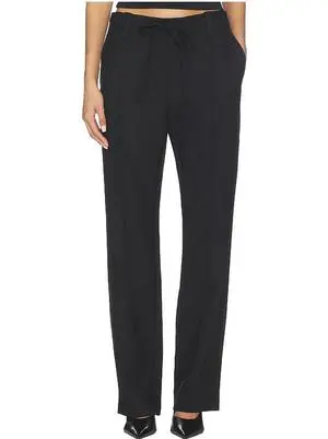 MARKGONG Suit Trousers With Drawstring Fastening - Black