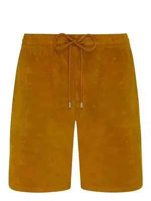 Vilebrequin Flap Terry Bermuda Shorts - Brown