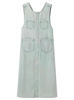 FINGERCROXX Multi-pocket Dress - Blue