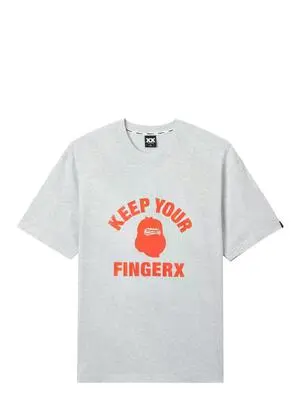 FINGERCROXX Graphic T-shirt - Grey