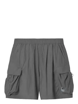 FINGERCROXX Pocket Drawstring Shorts - Grey