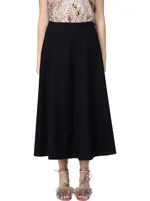 ALBERTA FERRETTI Alberta Ferretti Wool Blend Midi Skirt