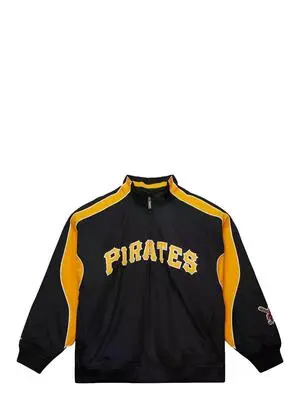 Mitchell & Ness Mlb Pirates 2005 Cooperstown Baseball Jacket - Black