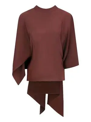 STEPHAN JANSON Cape Tie Coat - Brown
