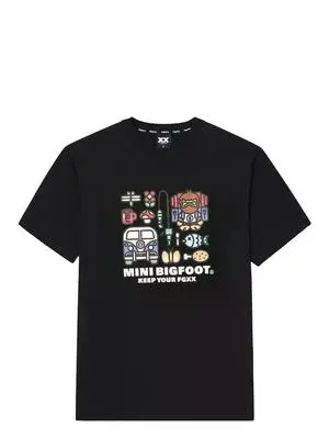 FINGERCROXX Crew-neck T-shirt - Black