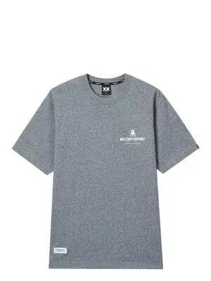 FINGERCROXX Slogan-print T-shirt - Grey