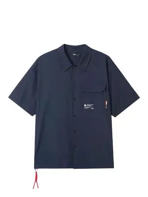 Izzue Pocket Short-sleeve Shirt - Blue