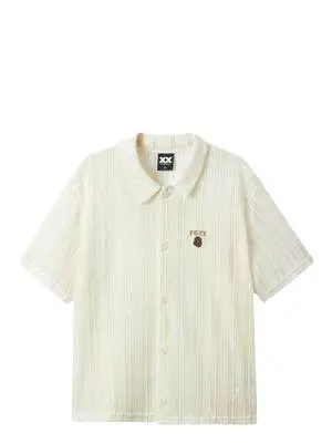 FINGERCROXX Button-down Collared Knitwear - Neutrals