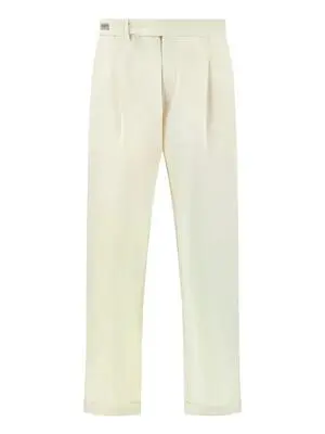 Paul & Shark Pleated Chino Trousers - Neutrals
