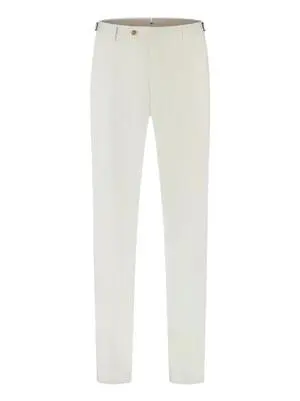 BERWICH Buckle Tailored Trousers - White