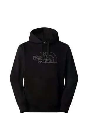 The North Face Logo Front Pocket Hoodie - Black