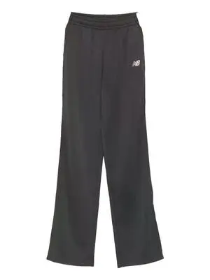 NEW BALANCE Logo Embroidered Side Panel Trousers - Grey