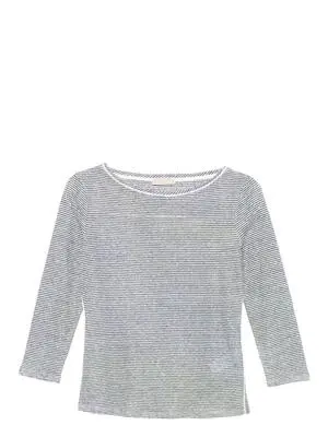 PUROTATTO Striped Top - Blue