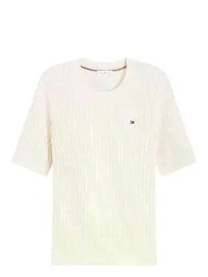 Tommy Hilfiger Short-sleeve Sweater - Neutrals