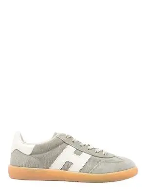 Hogan H-Appliqué Sneakers Grey