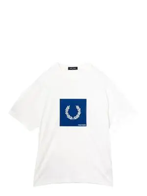 Fred Perry Logo-print T-shirt - White