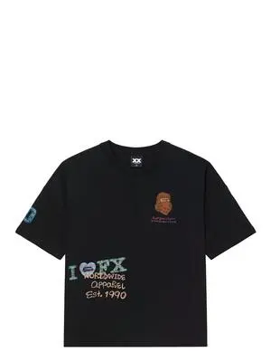 FINGERCROXX Printed T-shirt - Black