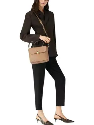 Furla Small Moonlight Tote Bag - Neutrals
