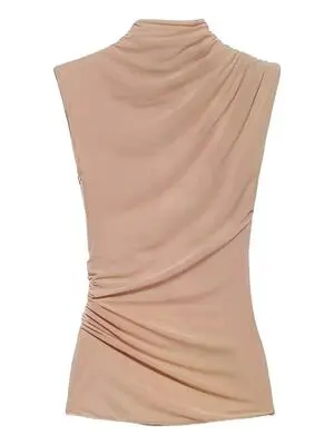 ANIYE BY Xena Draped Top - Neutrals