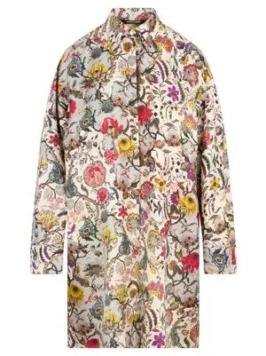 Roberto Cavalli Floral-print Mini Dress - Neutrals