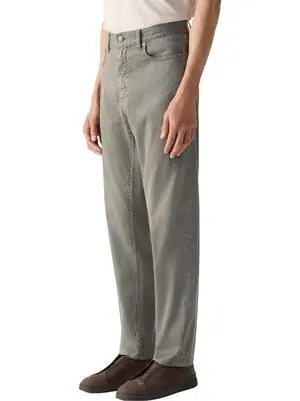 Zegna Slim Fit Jeans Dark Taupe
