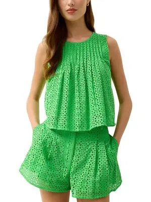 MARIE OLIVER Eletta Top Emerald