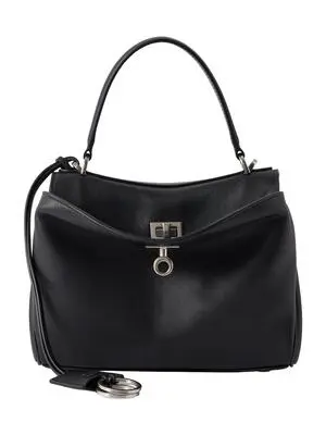 Balenciaga Rodeo Mini Leather Tote - Black