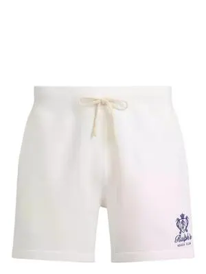 Polo Ralph Lauren Drawstring Graphic-print Shorts - Neutrals