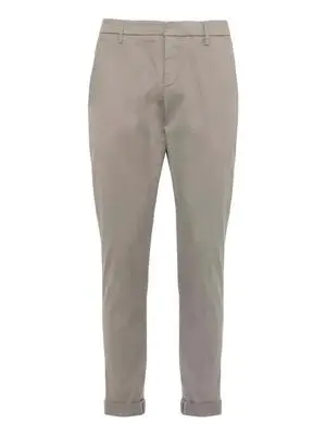 DONDUP DONDUP Light Brown Cuffed Hem Chinos Neutrals