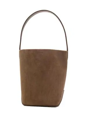 THE ROW Small N/s Park Top-handle Bucket Bag - Brown