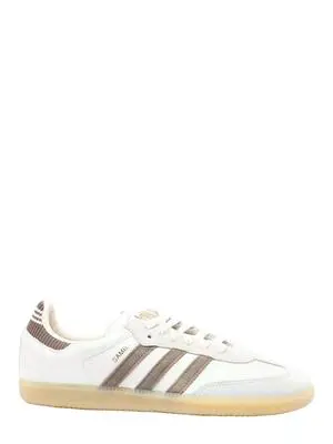 Adidas Og Samba Striped Sneakers - Neutrals