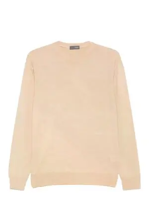 DRUMOHR Crew-neck Wool Sweater - Neutrals