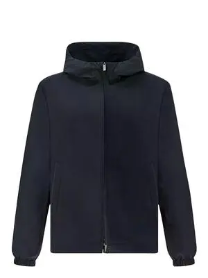 Paul & Shark Reversible Hooded Windbreaker - Blue