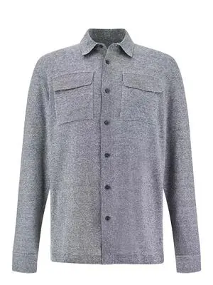 Paul & Shark Chest-pocket Overshirt - Blue