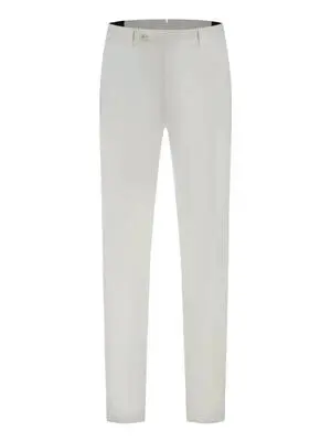 Incotex Button Tailored Trousers - White