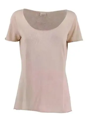 Agnona Round-neck T-shirt - Neutrals