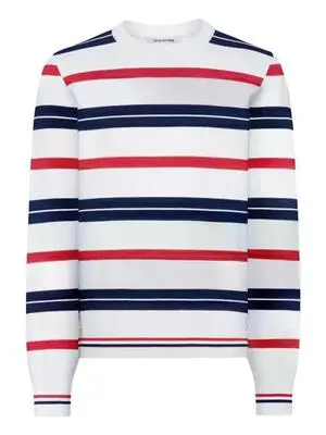 Thom Browne Striped Sweater - White