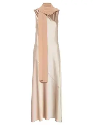 ALESSANDRO LEGORA Sleeveless Maxi Dress - Neutrals