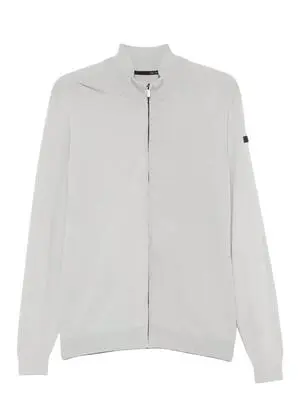 RRD Maxell Zip-fastening Cardigan - Grey