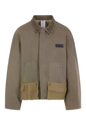 MAGLIANO Corduroy-collar Shirt Jacket - Green