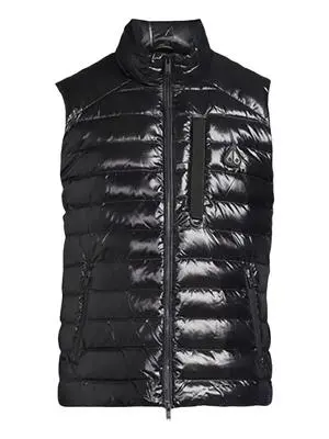 Moose Knuckles Shiny Atrium Padded Gilet - Black