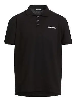 Dsquared2 Polo Shirt Size Cotton - Black