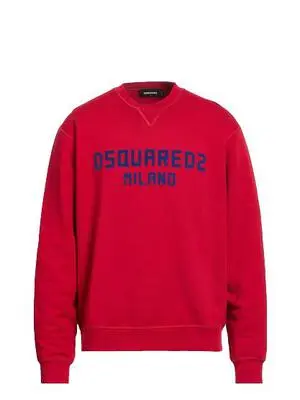 Dsquared2 DSQUARED2 Cotton Sweatshirt With Print Red