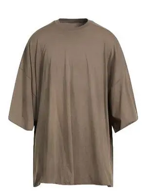 Rick Owens Man T-shirt Sage Green Size Onesize Cotton Grey