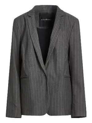 JOHN RICHMOND Pinstriped Single-Breasted Blazer