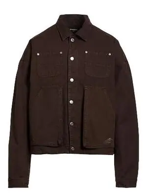 Dsquared2 Casual Cotton Canvas Jacket - Brown