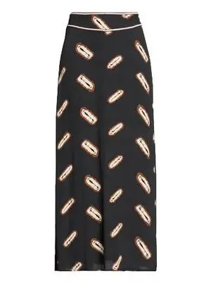 Ba&sh Maxi Flared Skirt - Grey