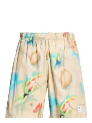 DEPARTMENT 5 DEPARTMENT 5 Cotton Tie-Dyed Casual Shorts Sand